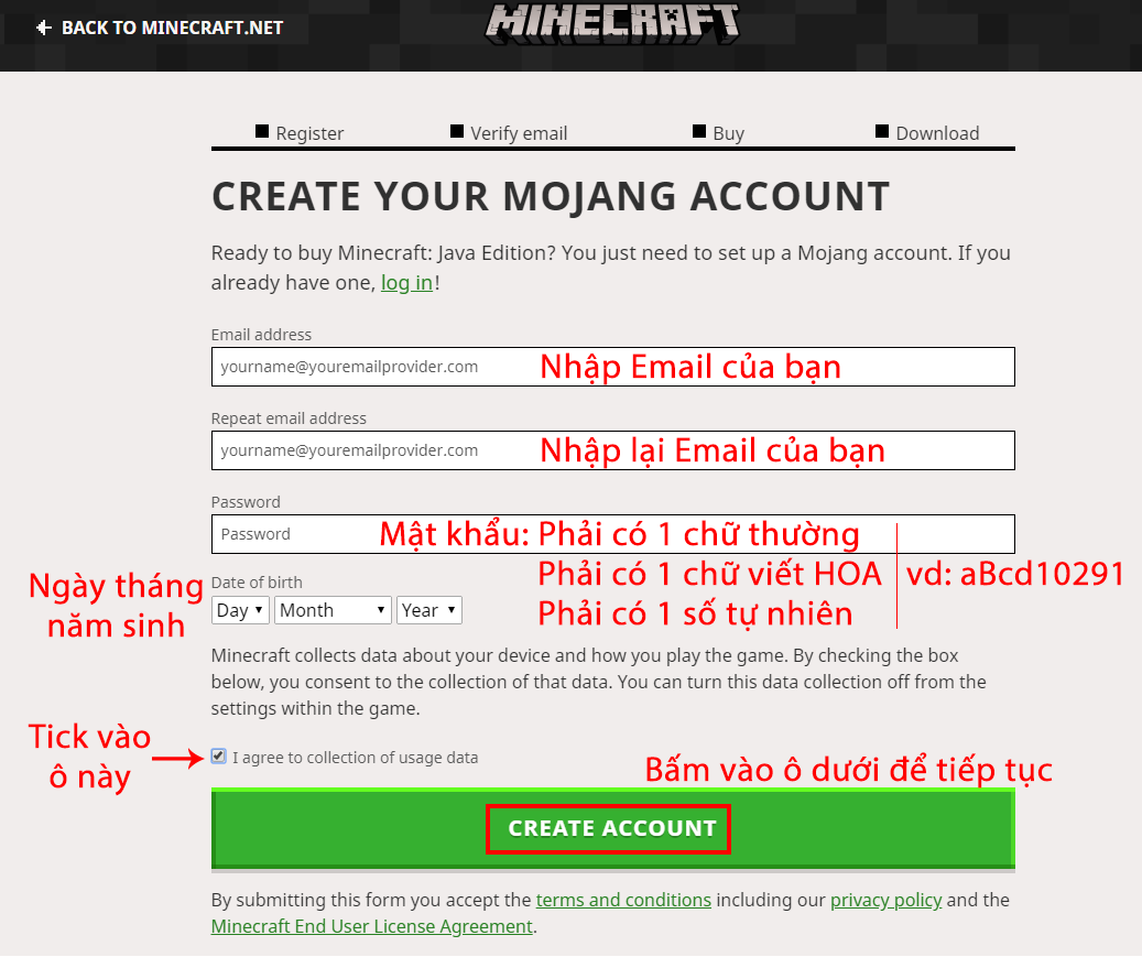 MINECRAFT - Java Edition (Mojang) - Wong's Store - Cửa hàng game bản quyền